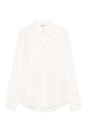 Burberry Silk Shirt - Neutrals