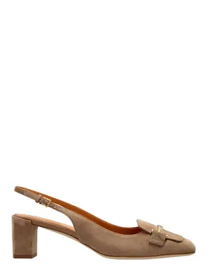 TOD'S Slingback Pumps - Neutrals