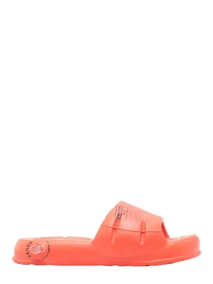 Kenzo Logo-print Slides - Orange