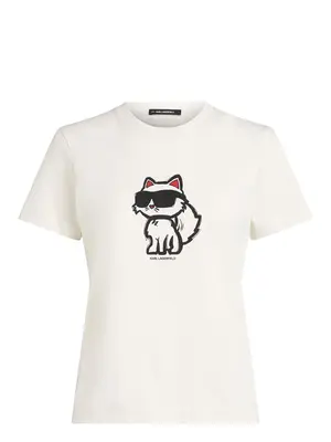 KARL LAGERFELD Karl Lagerfeld Choupette T-Shirt