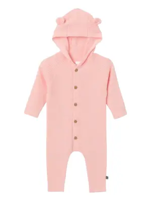 MODERN MOMENTS™ BY GERBER Hooded Romper - Pink