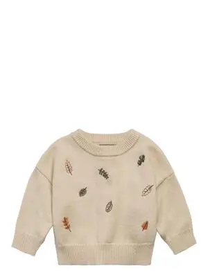 MODERN MOMENTS™ BY GERBER Modern Moments™ By Gerber Embroidered Sweater Light Beige