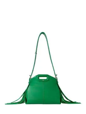Maje Mini Miss M Bag - Green