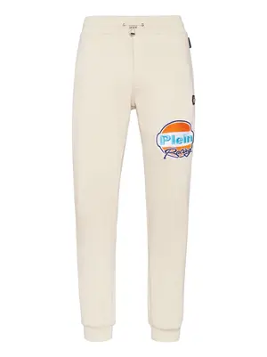 Philipp Plein Cars Racing Track Trousers - Neutrals