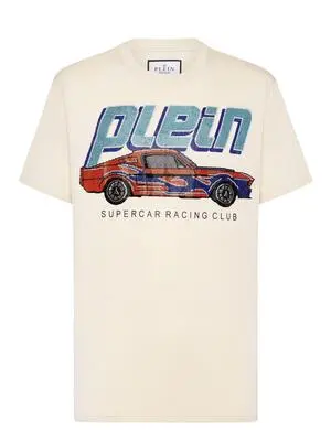 Philipp Plein Cars Racing T-shirt - Neutrals