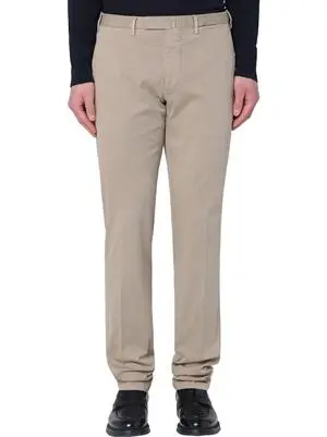 SANTANIELLO Cotton Trousers - Beige