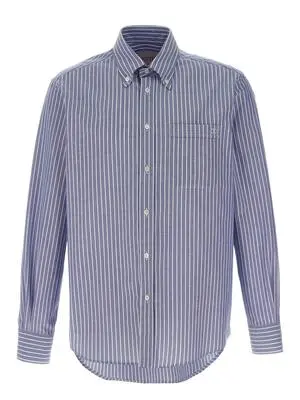 Valentino Garavani V Logo' Shirt - Light Blue
