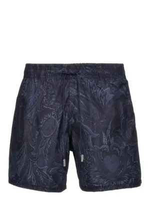 Etro Paisley' Swimsuit - Blue