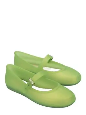Melissa Melissa Soft Ballerina Flat Green/ Green