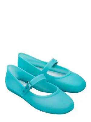 Melissa Soft Ballerina Flat - Milky Green