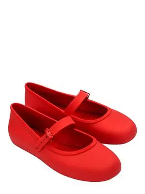 Melissa Melissa Soft Ballerina Flat Red
