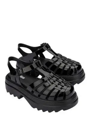 Melissa Possession Platform Ii Sandal - Black