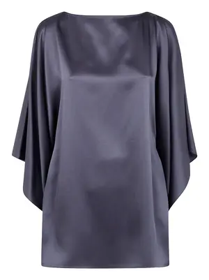 LANVIN Lightweight Kaftan Top - Grey