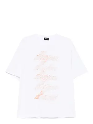 We11Done Logo Print T-shirt - White