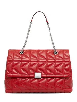 Karl Lagerfeld K/kuilt Large Tote Bag - Red