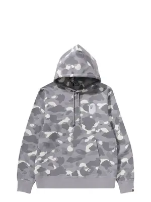 A BATHING APE BAPE City Camo Large Ape Head Pullover Hoodie Grey