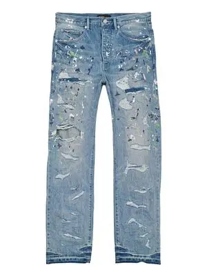 PURPLE BRAND Straight Leg Jeans - Blue