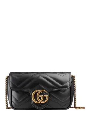 Gucci Marmont Shoulder Bag - Black