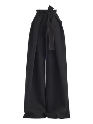 MATICEVSKI Shogun Pleated Wide-Leg Pants