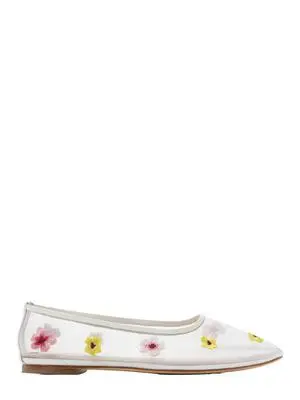 Staud Alba Ballet Flats - Multi