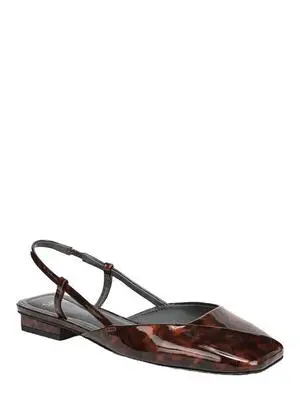 Franco Sarto SARTO By Franco Sarto Telica Slingback Flat Brown