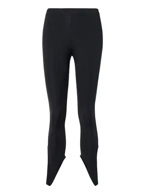 COURREGES Courrèges Jersey Capri Pants - Black