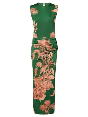 Johanna Ortiz Finding The Way Maxi Dress - Green