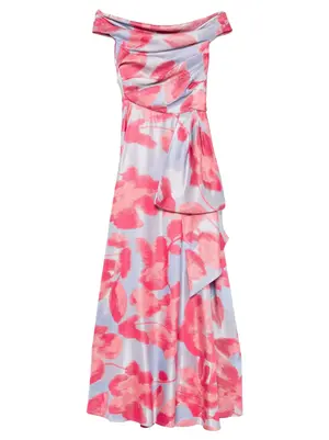 Talbot Runhof Cordero4 Maxi Dress - Pink