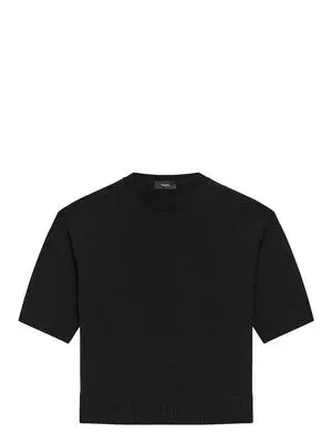 THEORY Theory Cashmere Cropped T-Shirt