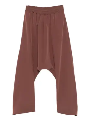 Alchemy Fashions Drop-crotch Trousers - Brown