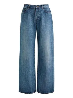 THE ROW THE ROW Eglitta Wide-Leg Jeans Denim