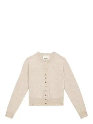 Isabel Marant Idesia Cardigan - Light Beige