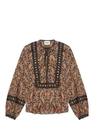 MARANT ETOILE Gayle Blouse - Black