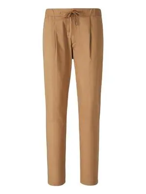 Herno Cotton Regular Fit Trousers - Brown