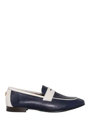 BOUGEOTTE Leather Loafers - Blue