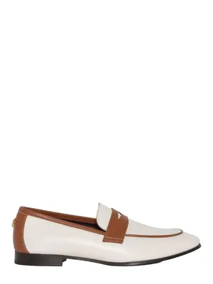 BOUGEOTTE Leather Loafers - White