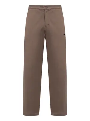 Adidas Straight-leg Trousers - Brown