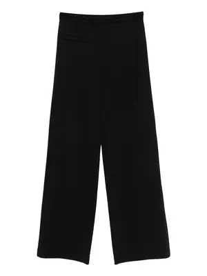 MAISON MARGIELA Logo-embroidered Track Pants - Black
