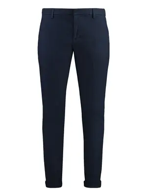 DONDUP Pantaloni Chino Gaubert In Cotone - Blue