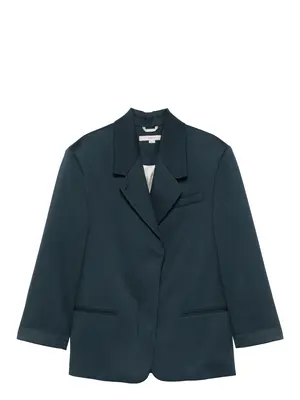 Remain Birger Christensen Oversized Double-breasted Blazer - Blue