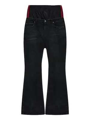 Balenciaga Layered Jeans - Black