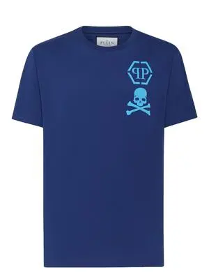 Philipp Plein Skull&bones T-shirt - Blue