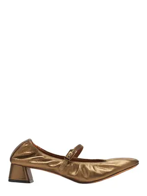 LANVIN Mary Jane Ballerinas - Brown