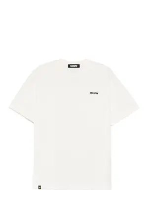 BARROW Logo Jersey T-shirt - 002 Off White