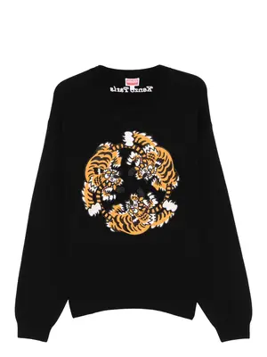 Kenzo X Verdy Embroidered Sweater - Black