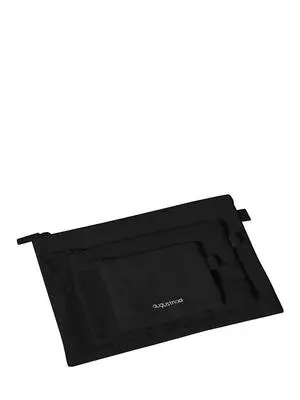 AUGUSTNOA Augustnoa Flat Pouch Set Black