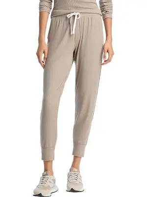 Splits59 Kiki Rib 7/8 Jogger Pants Latte