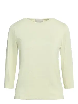 AROVESCIO Solid Color Sweater - Green