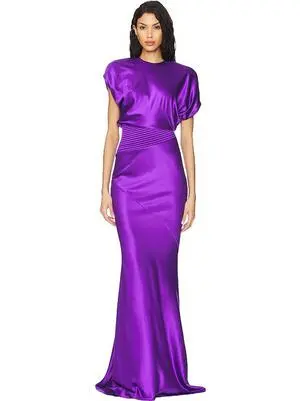 ZHIVAGO Bond Gown Grape