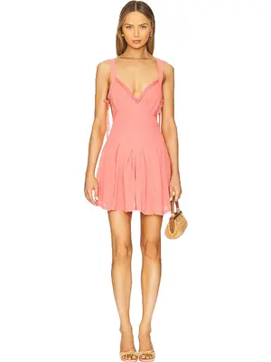 Free People X Vivi Mini Dress - Sugar Coral
